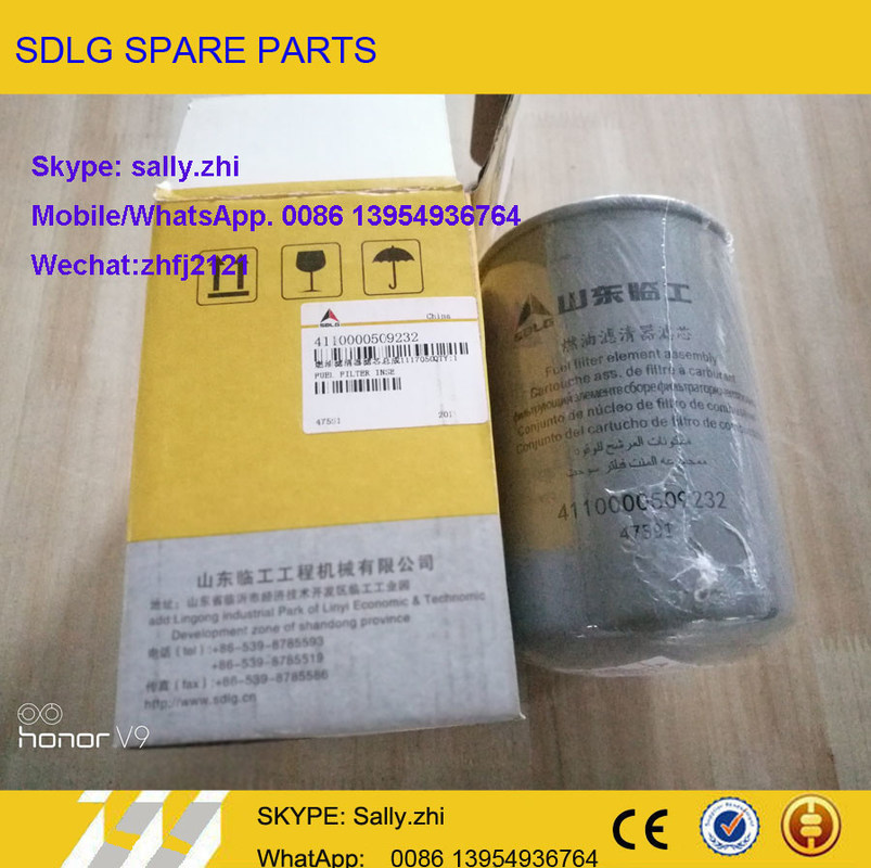 Fuel filter, 411000509232, loader parts for wheel loader LG936/LG956/LG958