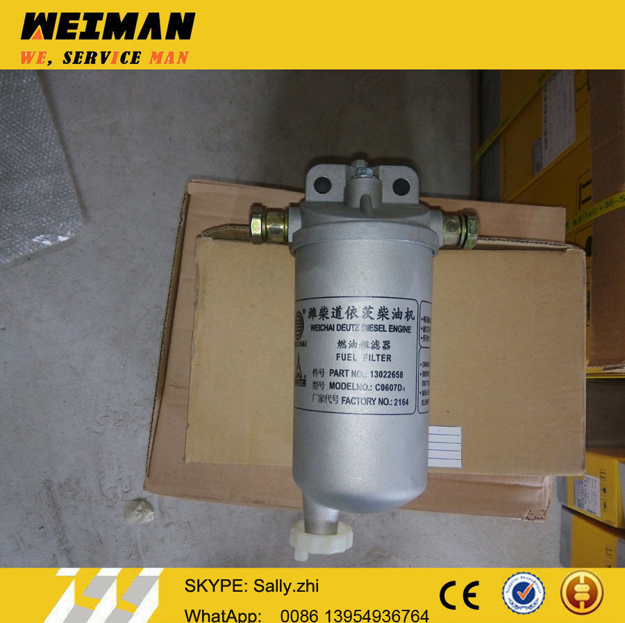 orginal fuel filter, 13022658, engine spare parts for wheel loader LG936L